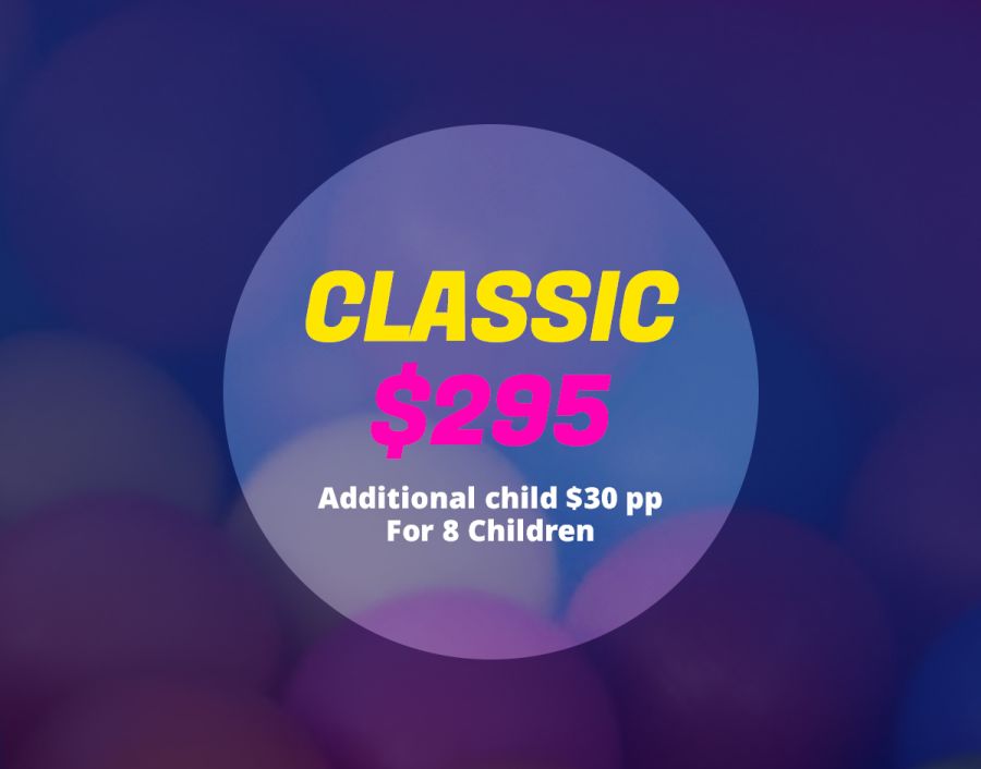 Classic Party | Online booking | Kidz Korner | Briq Bookings